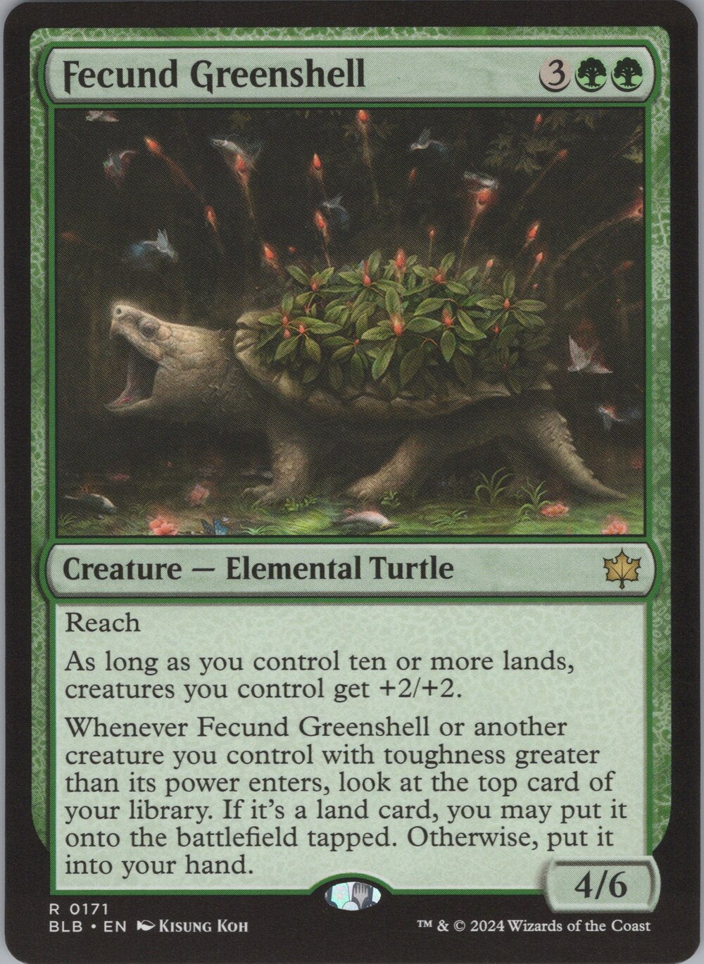 Fecund Greenshell – Three Tree Market